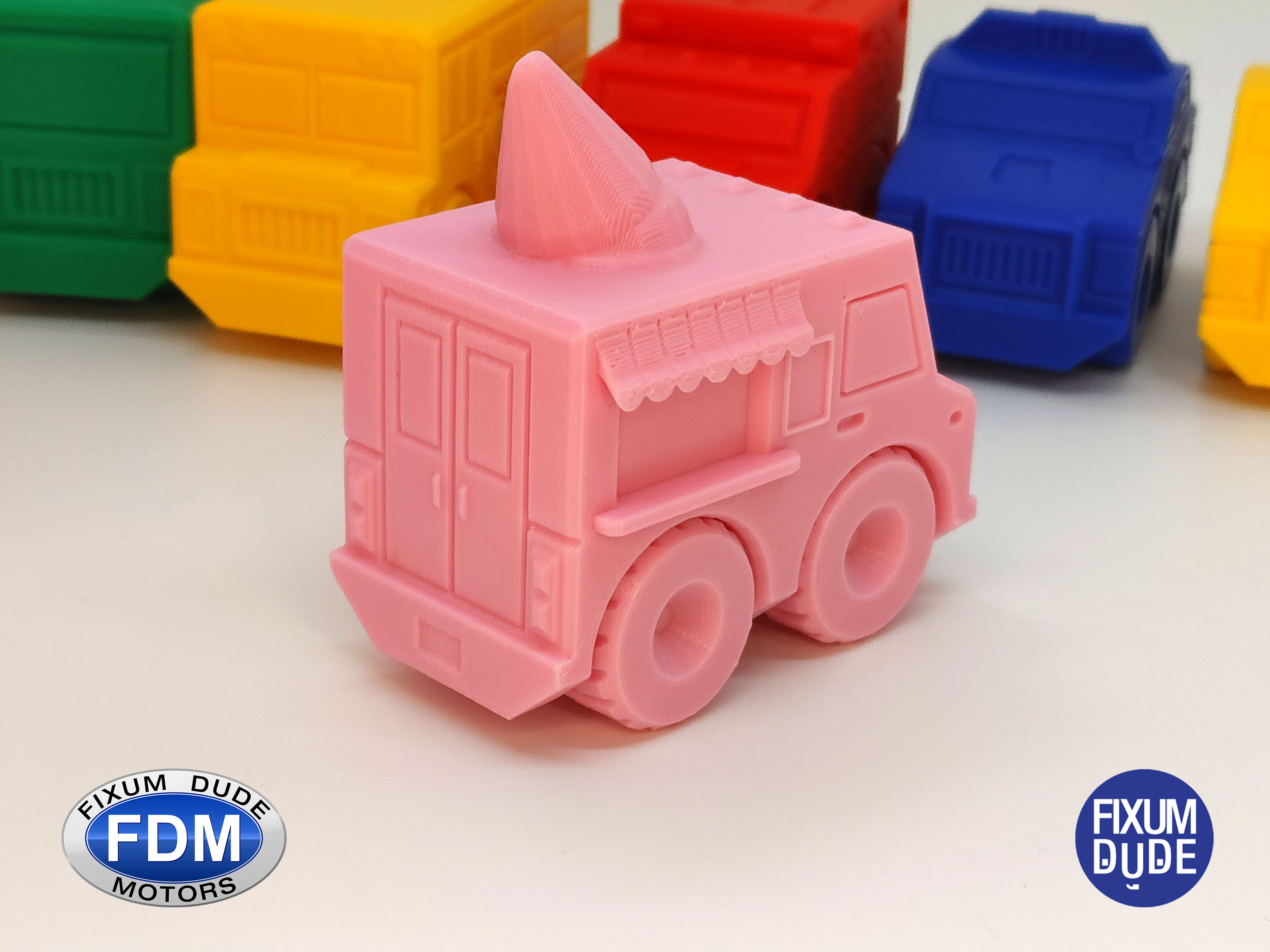 Fixum Dude Motors Print in Place Ice Cream Truck by fixumdude ...