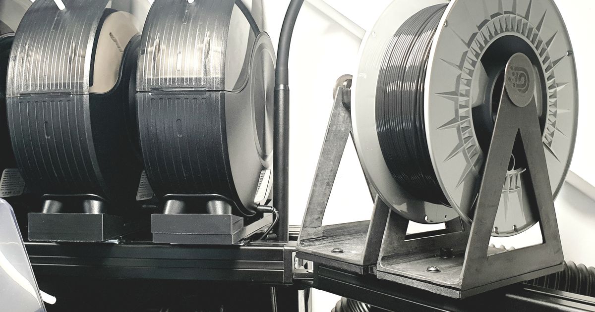 The sliding spool holder combo by CeeBee | Download free STL model ...