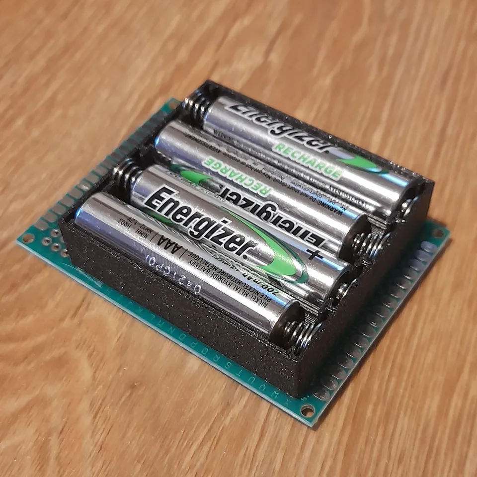 x4 AAA 2S2P project box by smooth_jamie | Download free STL model ...