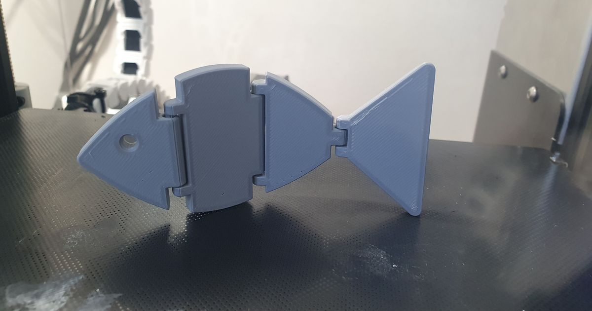 Flexible Fish by Lars_Marinus | Download free STL model | Printables.com