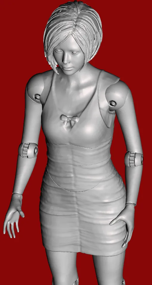 Ada Wong RE2 Remake Poseable Figure by Ben Shepperson | Download free ...