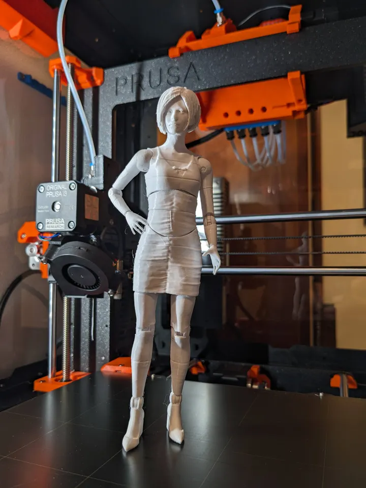 Ada Wong RE2 Remake Poseable Figure by Ben Shepperson | Download free ...
