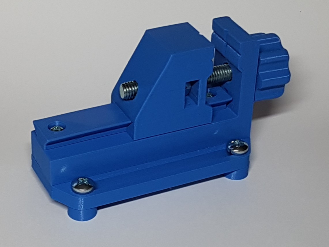 Miniature vice in action: A test object by HD_Creator | Download free ...