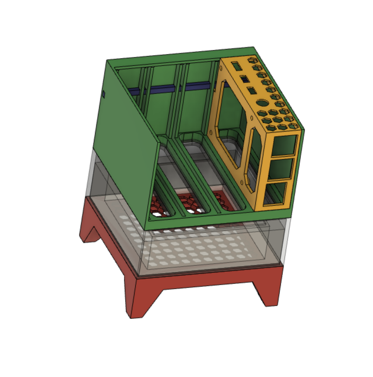 Raspberry Pi Rack por tobias | Descargar modelo STL gratuito ...
