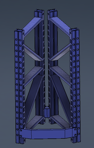 45° Joiner Kit (Short & Long) - Modular racking system by Drekentai ...