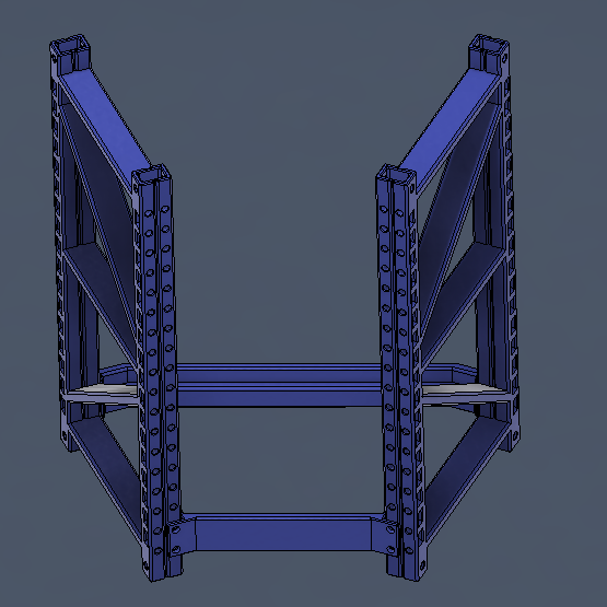 45° Joiner Kit (Short & Long) - Modular racking system by Drekentai ...