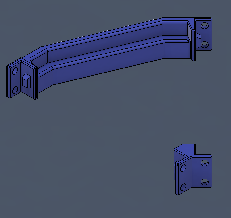 45° Joiner Kit (Short & Long) - Modular racking system by Drekentai ...