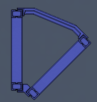 45° Joiner Kit (Short & Long) - Modular racking system by Drekentai ...
