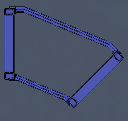 45° Joiner Kit (Short & Long) - Modular racking system by Drekentai ...