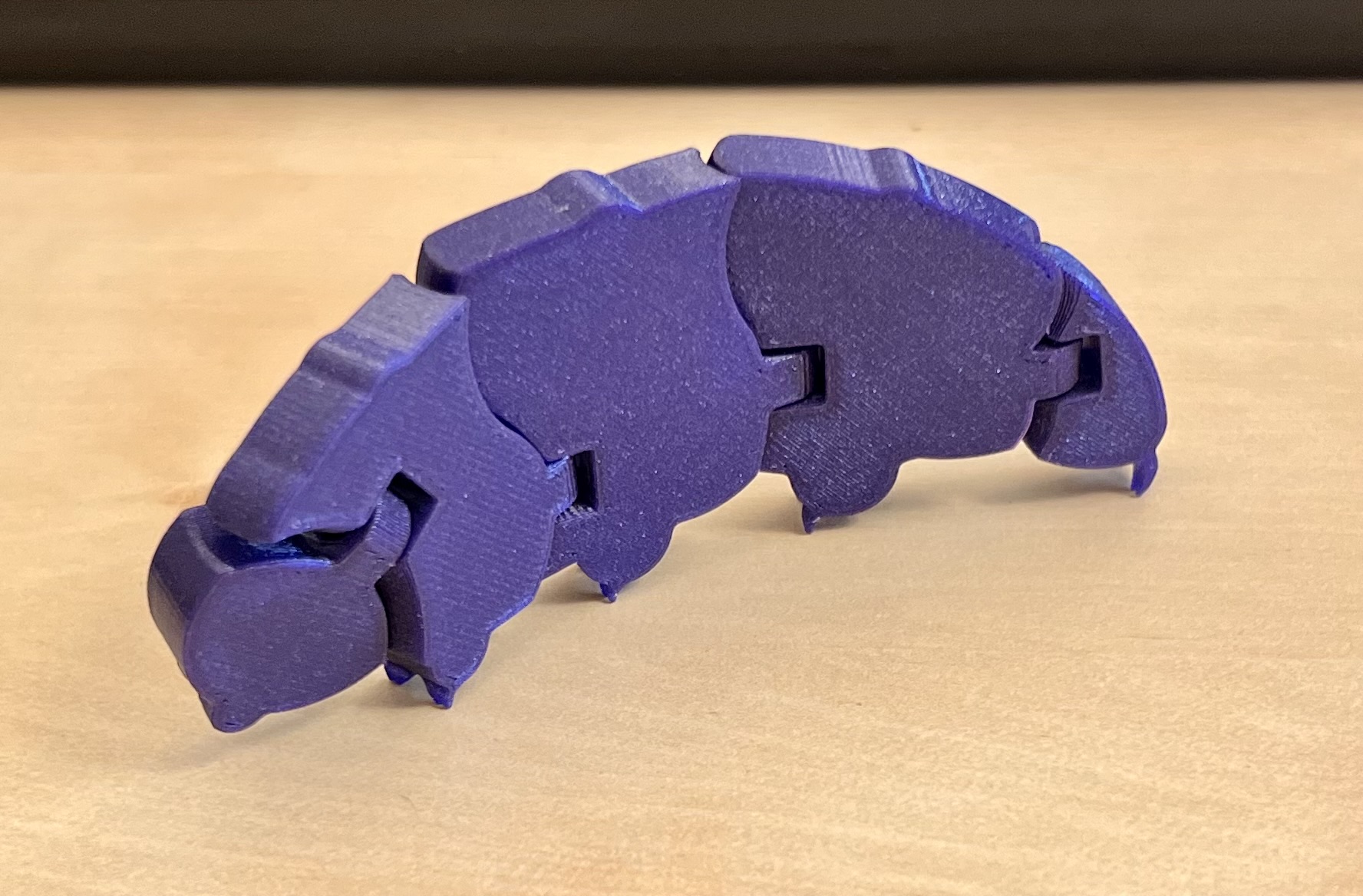 Tardigrade flexi - print in place von thiebes | Kostenloses STL-Modell ...