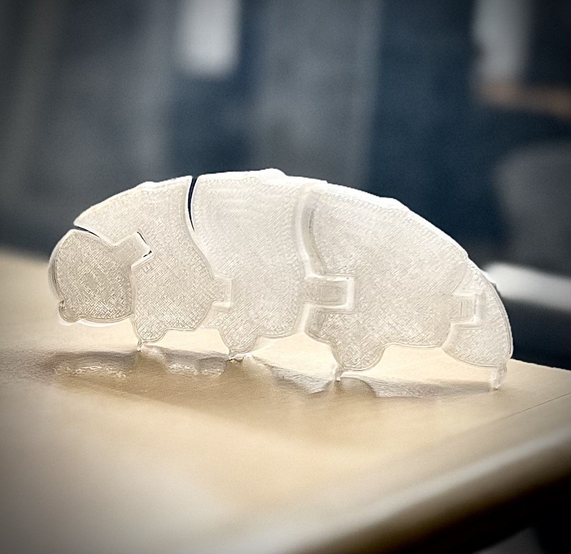 Tardigrade flexi - print in place von thiebes | Kostenloses STL-Modell ...
