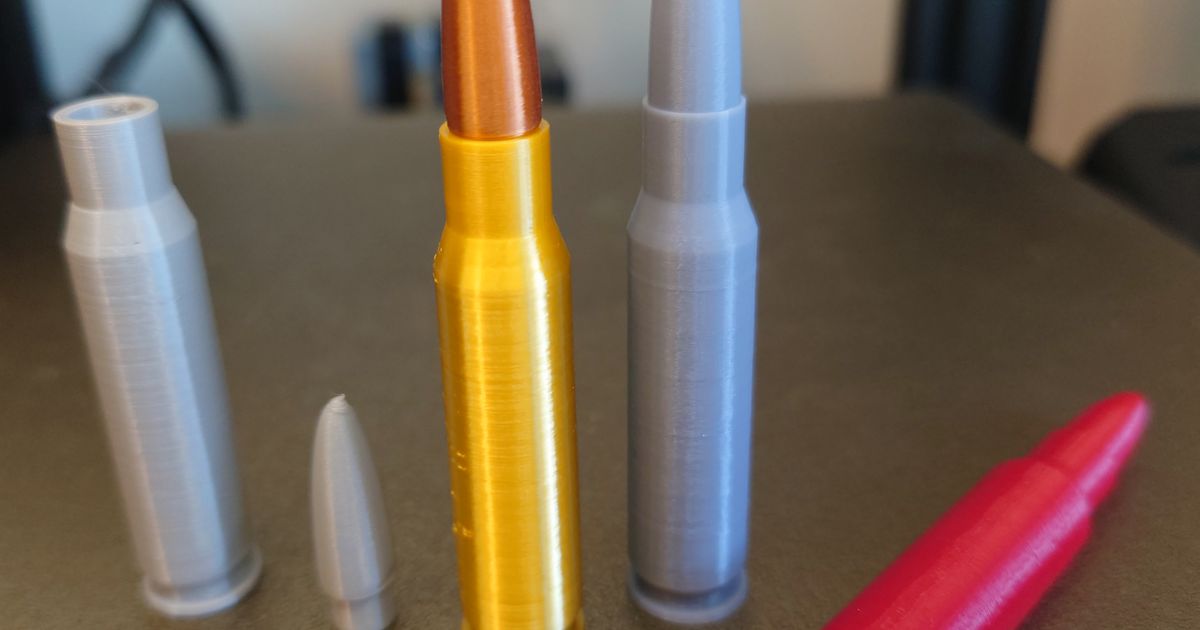 .308 Winchester/7.62 NATO replica and snap cap par spearmountain ...