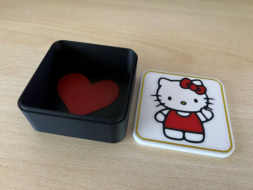 Hello Kitty storage box by Satellietje | Download free STL model ...
