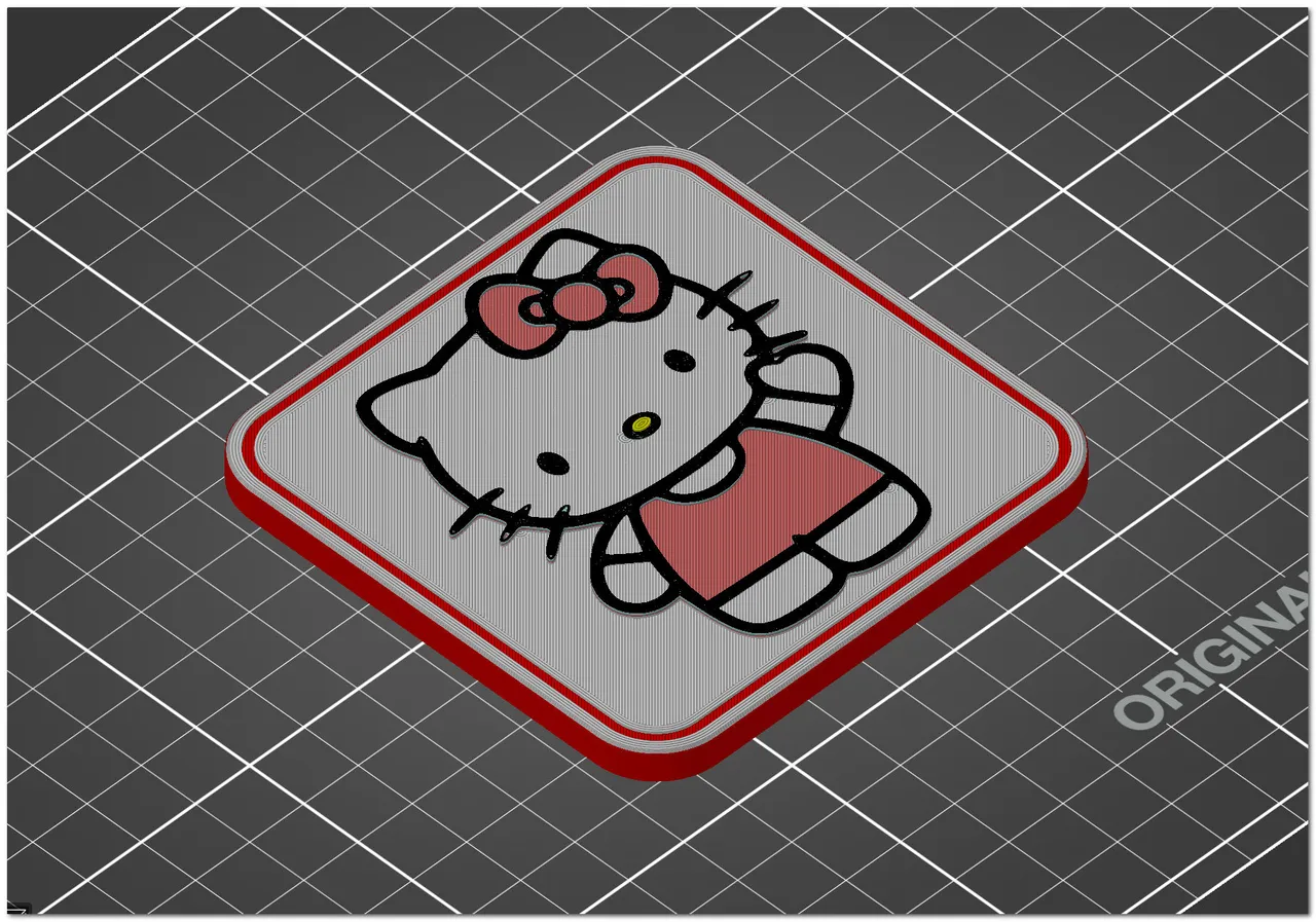 Hello Kitty storage box by Satellietje | Download free STL model ...