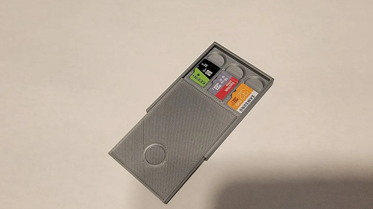 SD Card Case by McTech3D | Download free STL model | Printables.com