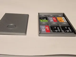 SD Card Case by McTech3D | Download free STL model | Printables.com