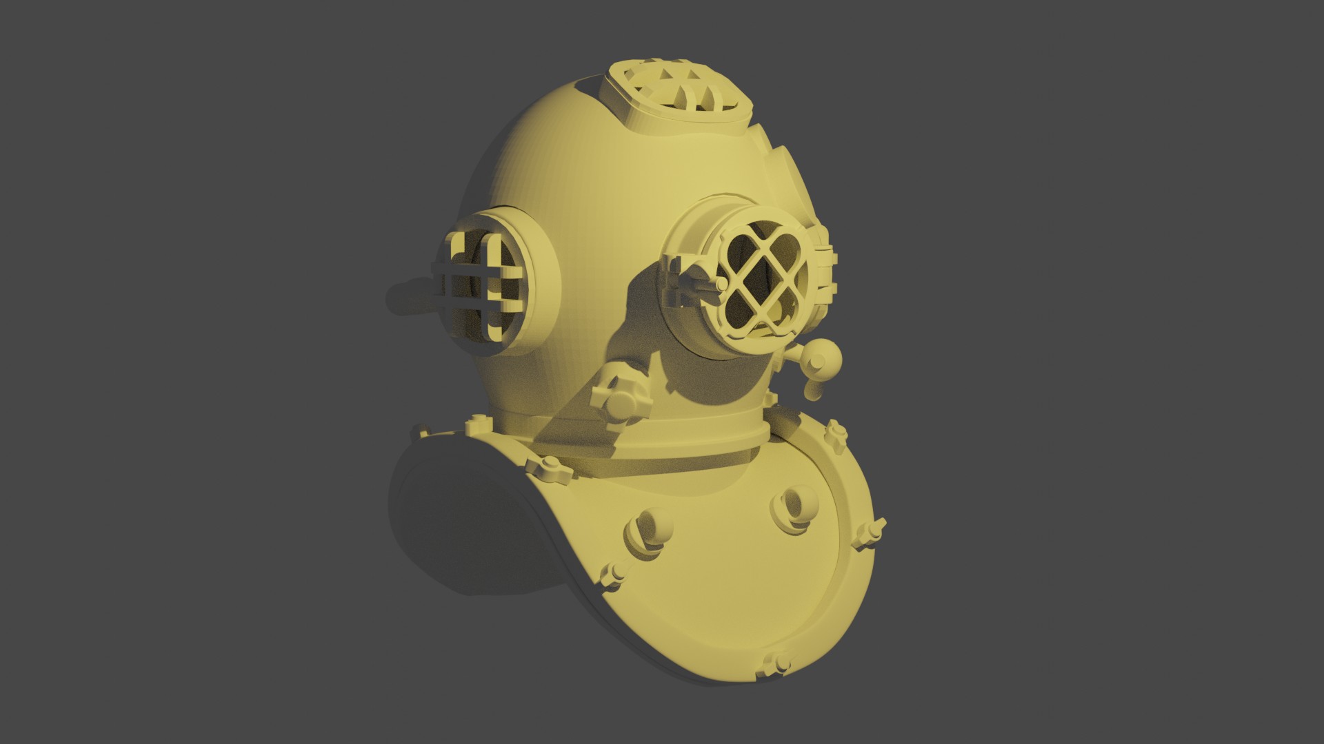 Diving Helmet by Mox Fulder | Download free STL model | Printables.com