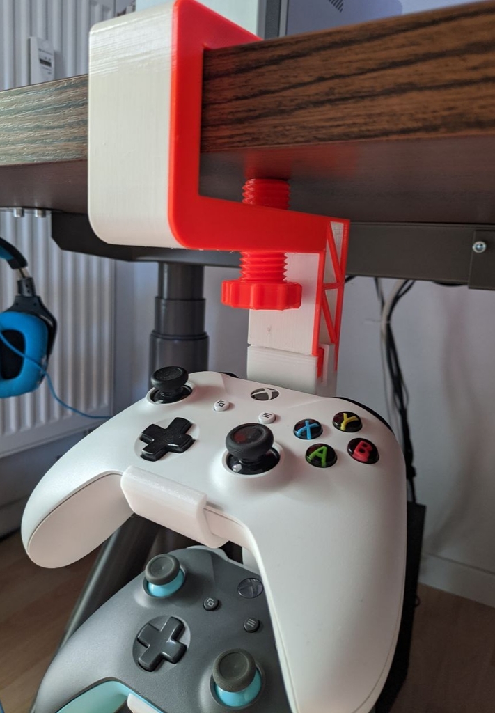 Desk Hanger Module for Controller Stand by Shoggomo | Download free STL ...