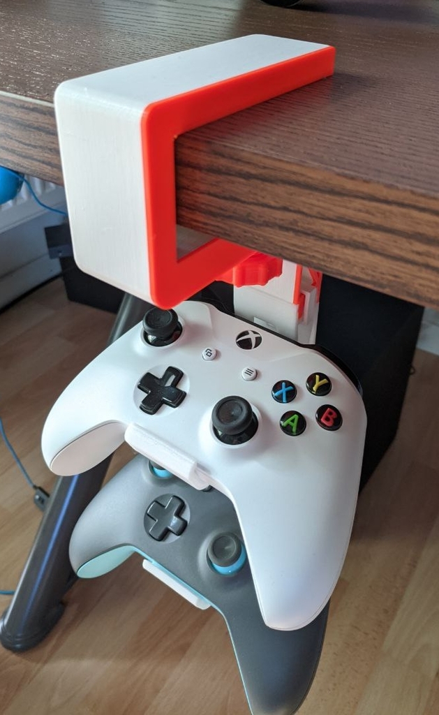 Desk Hanger Module for Controller Stand by Shoggomo | Download free STL ...
