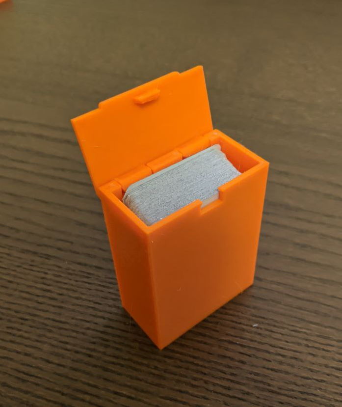 Mini Card Box by Shoggomo | Download free STL model | Printables.com
