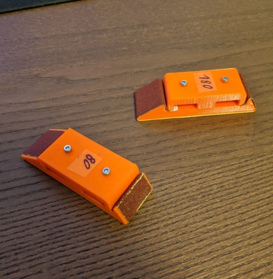 Mini Sanding Block (Without glue and with M2.5 Screws) by Shoggomo ...