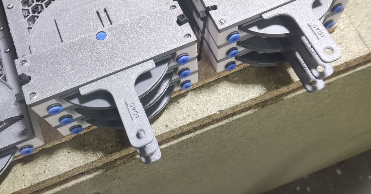 Remix for ECAS4 fittings with the Fully printable Prusa MMU2 Filament ...