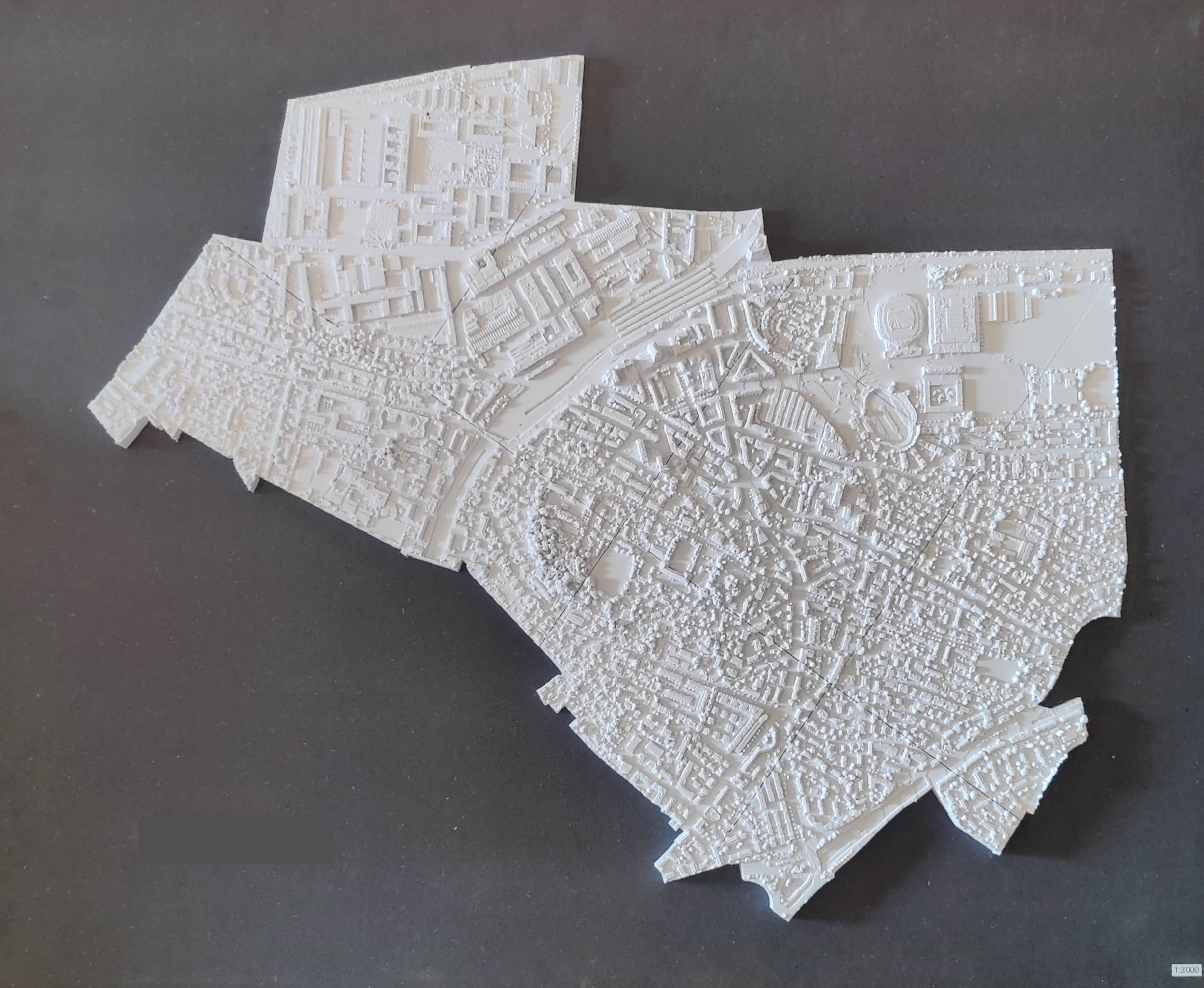 Topographic map - Oerlikon, Zürich, Switzerland par Lars Brockmann ...