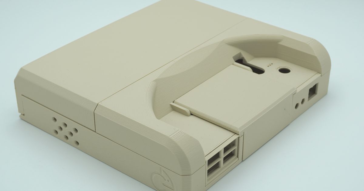 MiSTer Multisystem V6x 2023 classic gaming console 3D Printed enclosure ...