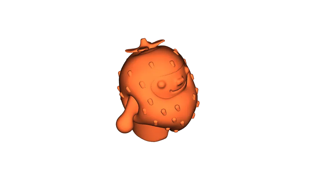strawberry guy by Mikebit | Download free STL model | Printables.com