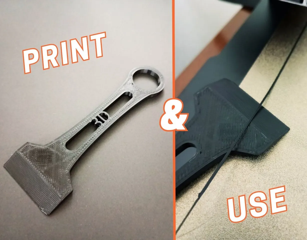 Bed Scraper. by Robo3DDesiGn | Download free STL model | Printables.com