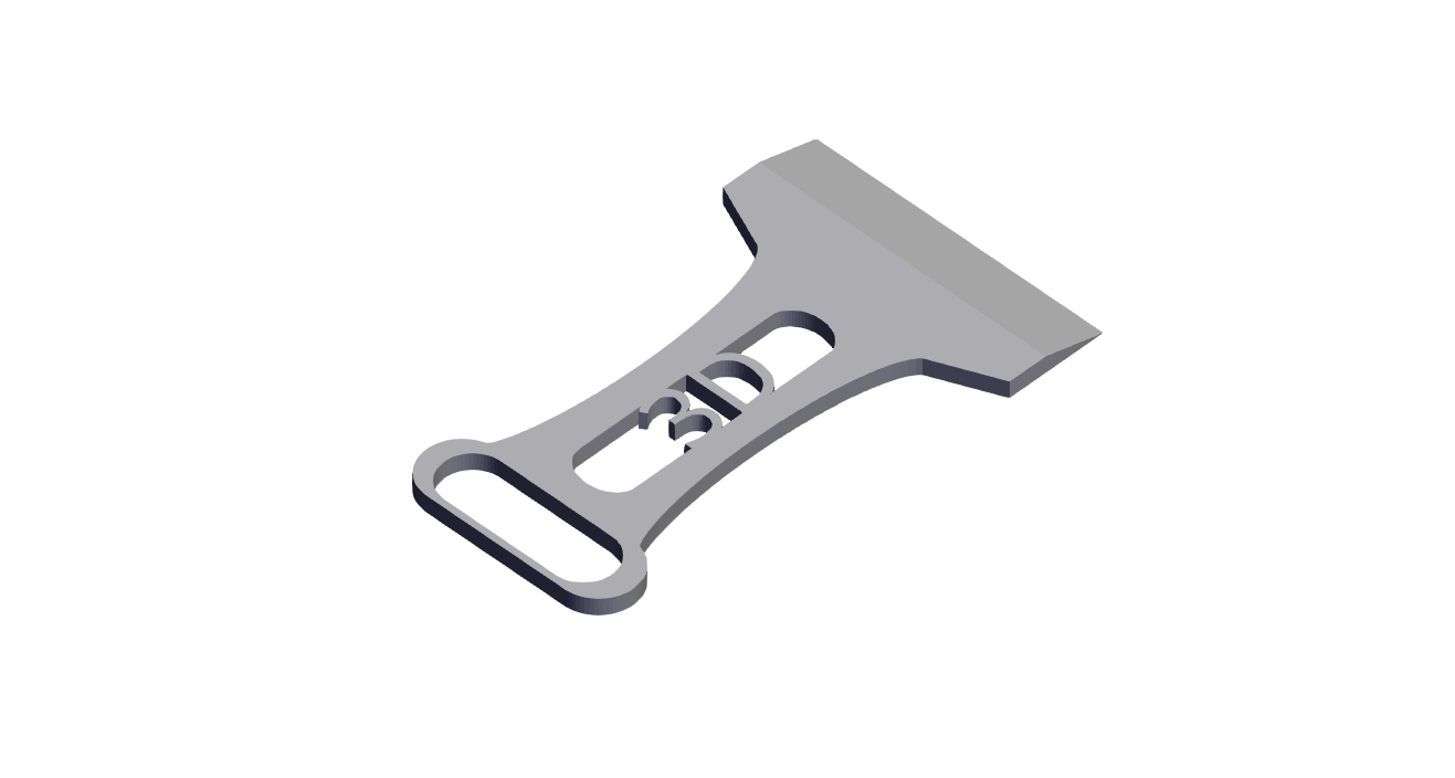 Wide Bed Scraper. by Robo3DDesiGn | Download free STL model ...