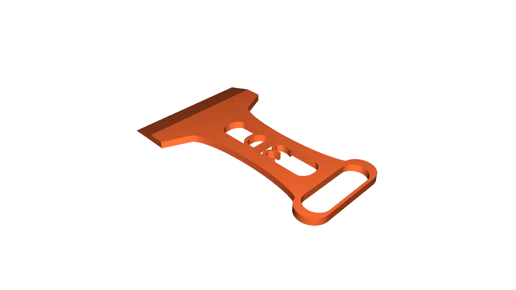 Wide Bed Scraper. by Robo3DDesiGn | Download free STL model | Printables.com