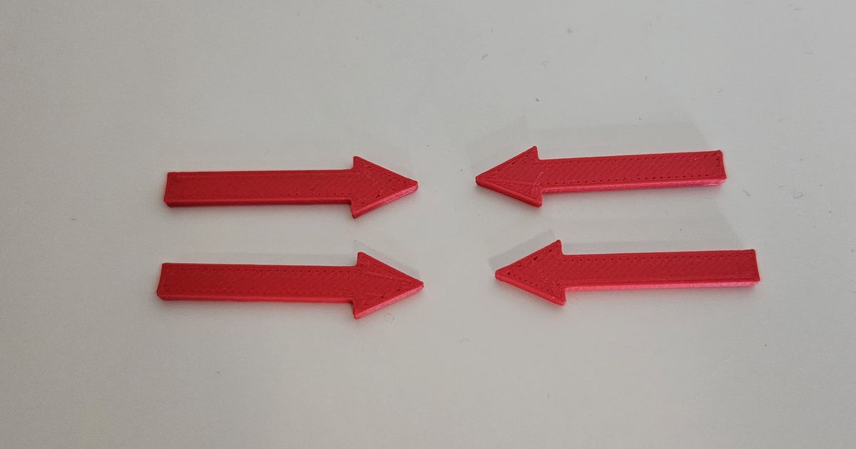 5 arrows puzzle (print in place) by Shadow 300 iq | Download free STL ...