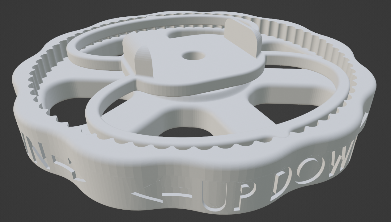 Ender 5 Plus Locking Bed Knob by bordicon | Download free STL model ...