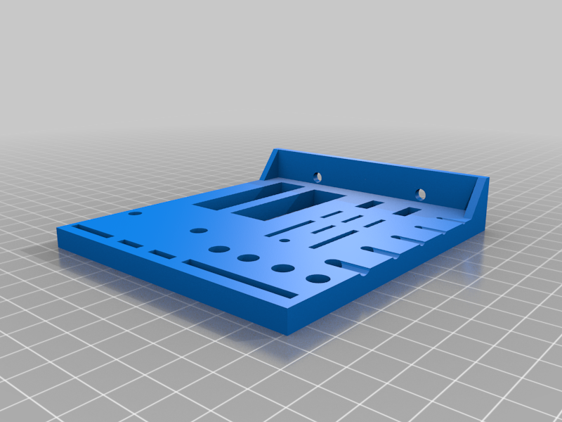 CR10 v2 Floating Tool Tray by Qwiktune | Download free STL model ...