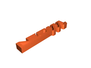 Nissan Neo VVL Badge by Qwiktune | Download free STL model | Printables.com