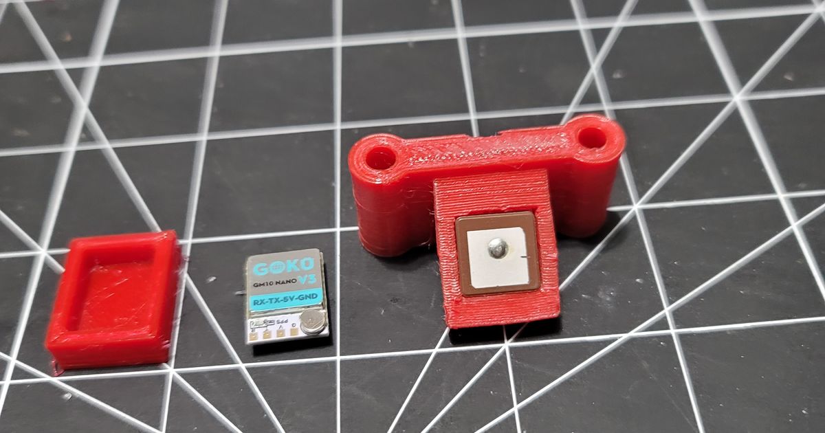 Flywoo GM10 nano gps mount by 406FPV | Download free STL model ...