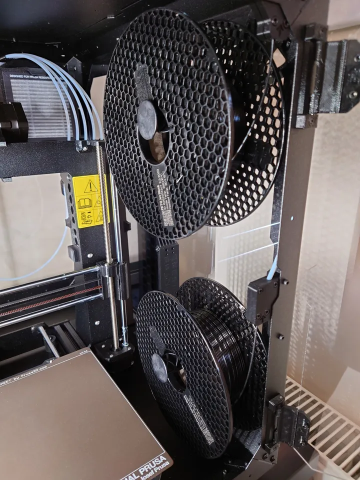 Original Prusa Enclosure Filament guide by leighton.works | Download ...