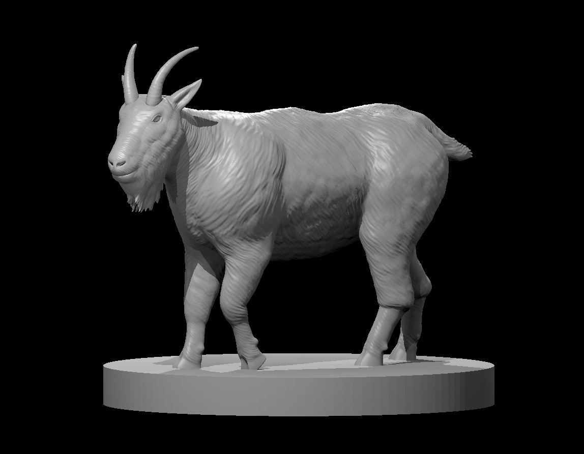 Mountain Goat and Giant Mountain Goat minis by MZ4250 | Download free ...
