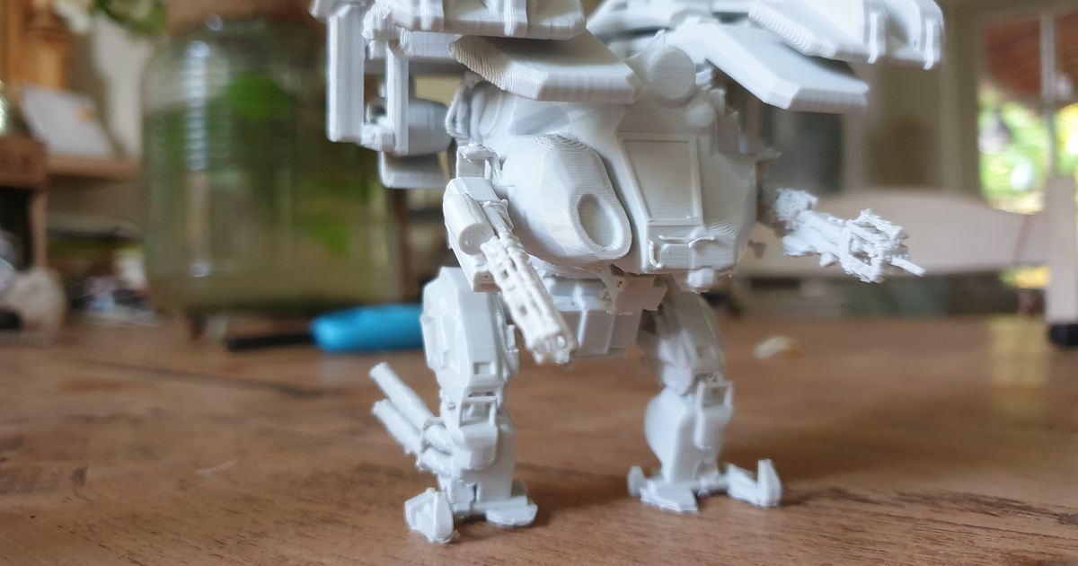 Vanguard H3 Bunker Mech HAWKEN by Thunder's Office | Download free STL ...