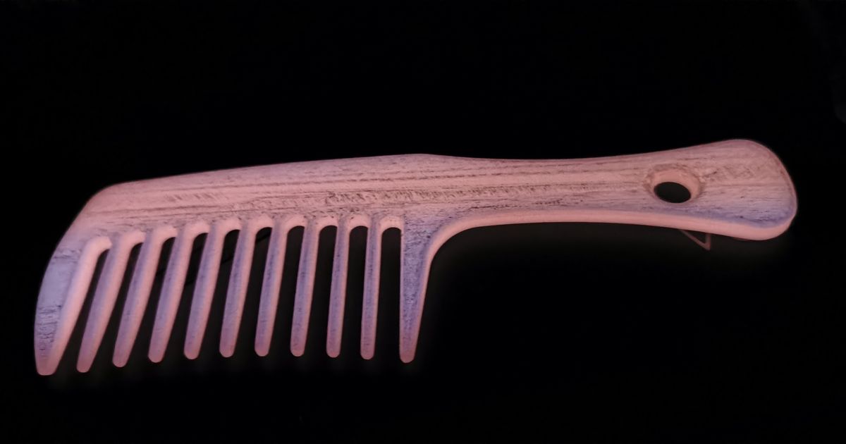 Wide-tooth comb by J3S 943 | Download free STL model | Printables.com