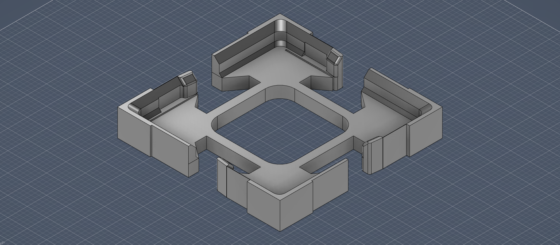 Clickfinity Refined Baseplates for use with Gridfinity (now with STEP ...