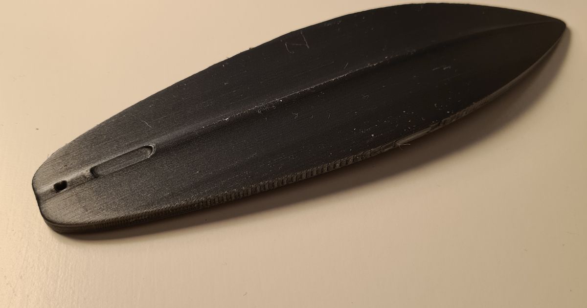 Finger Wind Surfboard Surfbrett by Print2Perform3D | Download free STL ...