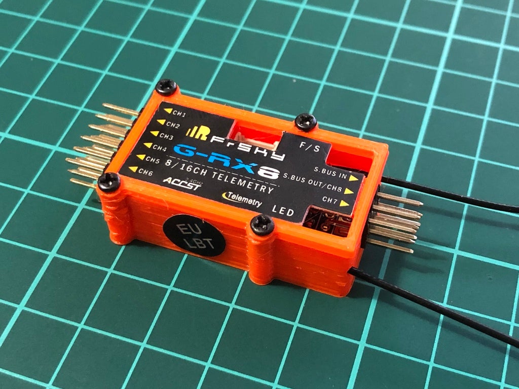 FrSky G-RX8 Hard Case by Jan Pichrt | Download free STL model ...