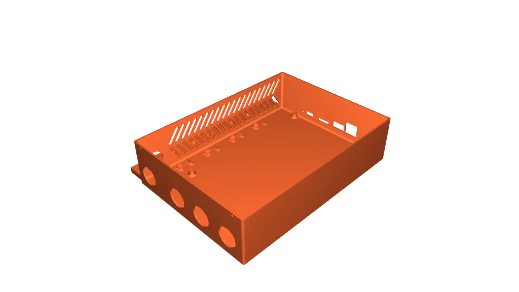 Remix - Octopus Case with Mounting Holes by Lborocrew | Download free ...