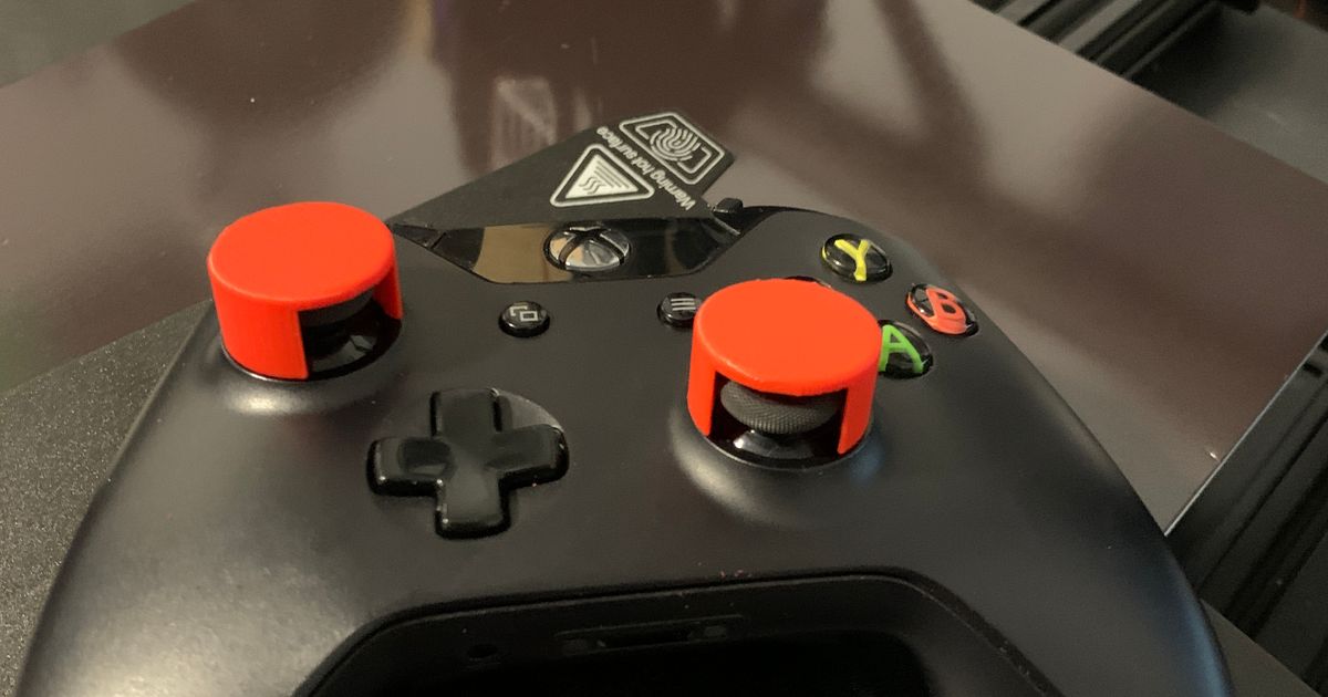 Xbox stick protector by MasterMotoff | Download free STL model ...