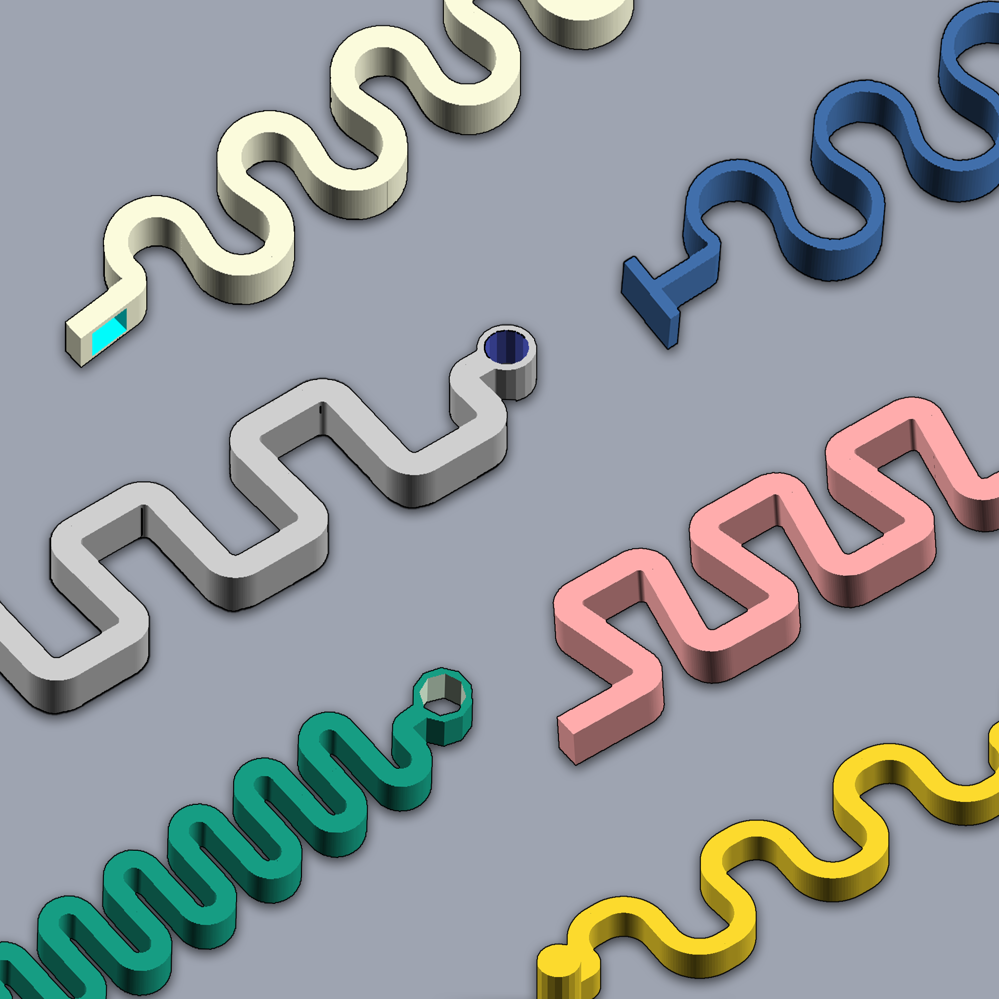 Spring Generator [ Serpentine / Zig-Zag / Sinuous / Wave ] by ...