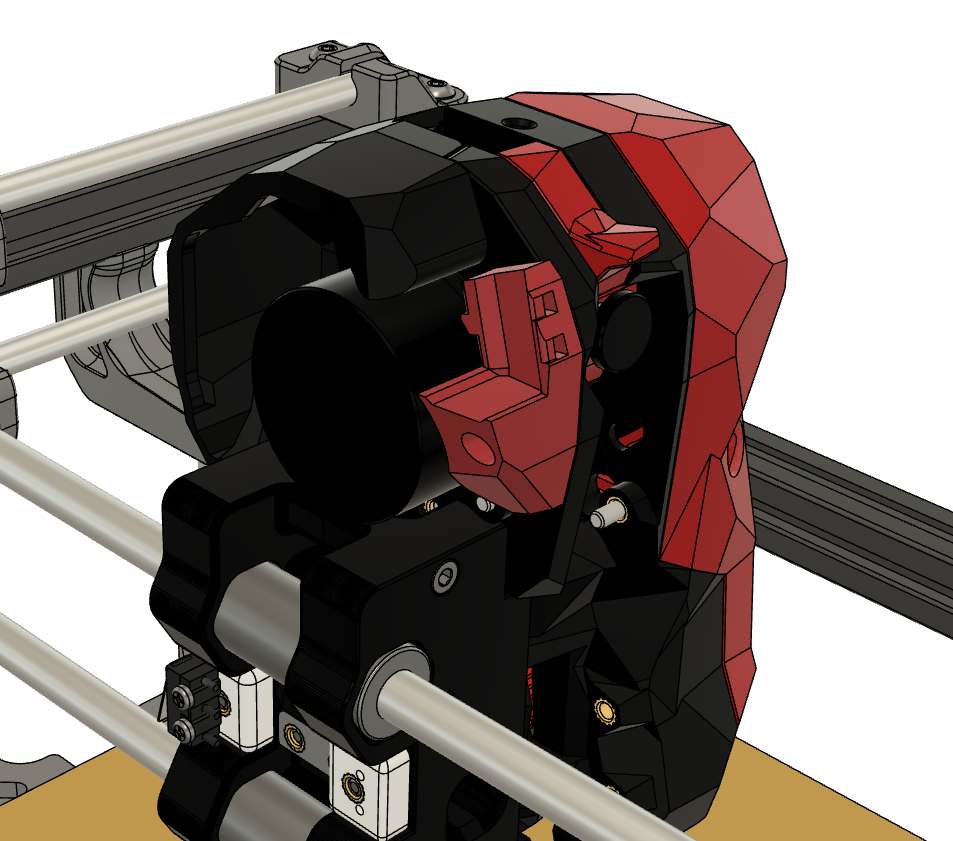 Stealthburner Umbilical Mount by Juan M | Download free STL model ...