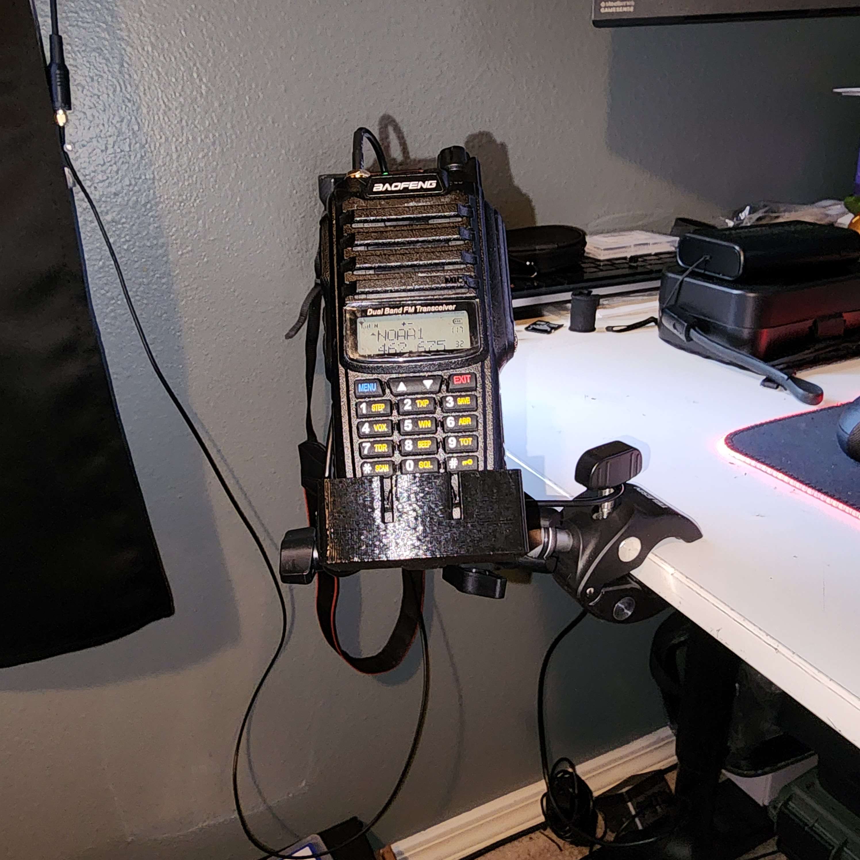 UV-9G / GT-3WP Baofeng uv9g Gopro adaptor by ActualPepperoni | Download free STL model ...