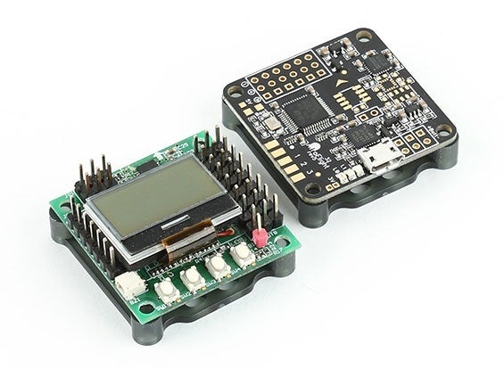 Mini Flight Controller Mounting Base for Naze32, KK Mini, CC3D, Mini ...